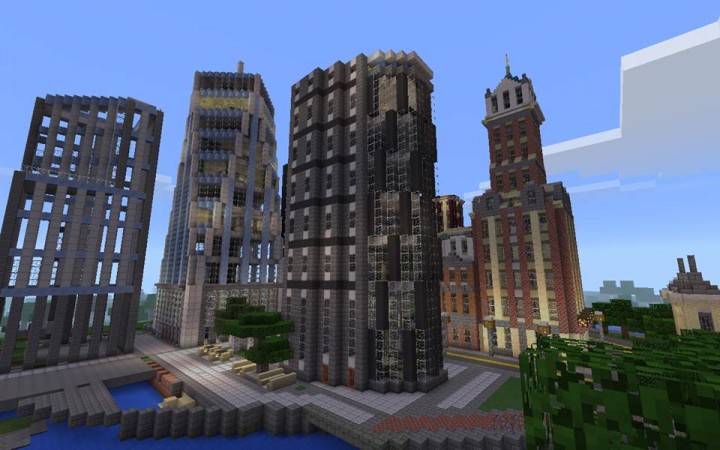 Spiral Tower Minecraft Map