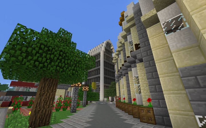 Arch Plaza Minecraft Map