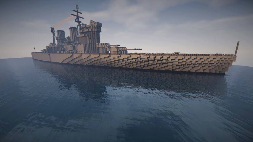 HMS Prince of Wales Minecraft Map