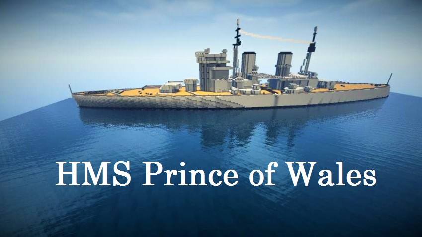 HMS Prince of Wales Minecraft Map