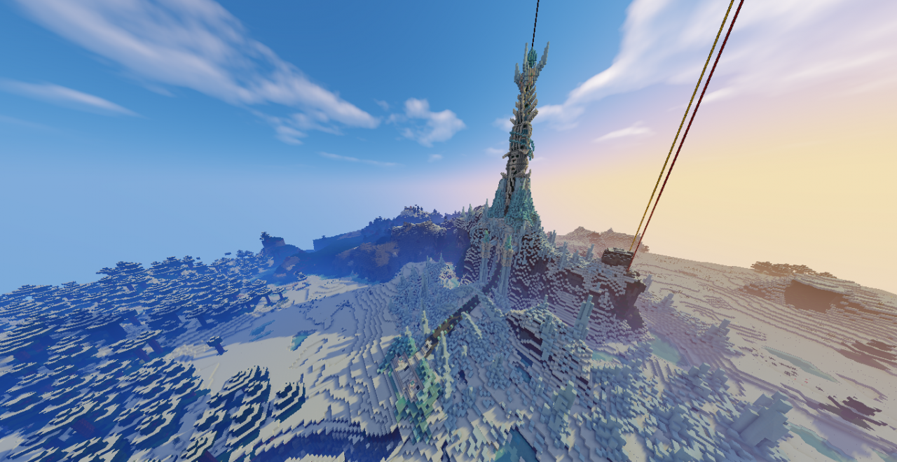 Hell Dwells in Ice Minecraft Map