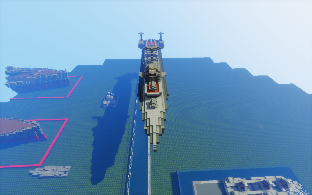 Foton class space destroyer Minecraft Map