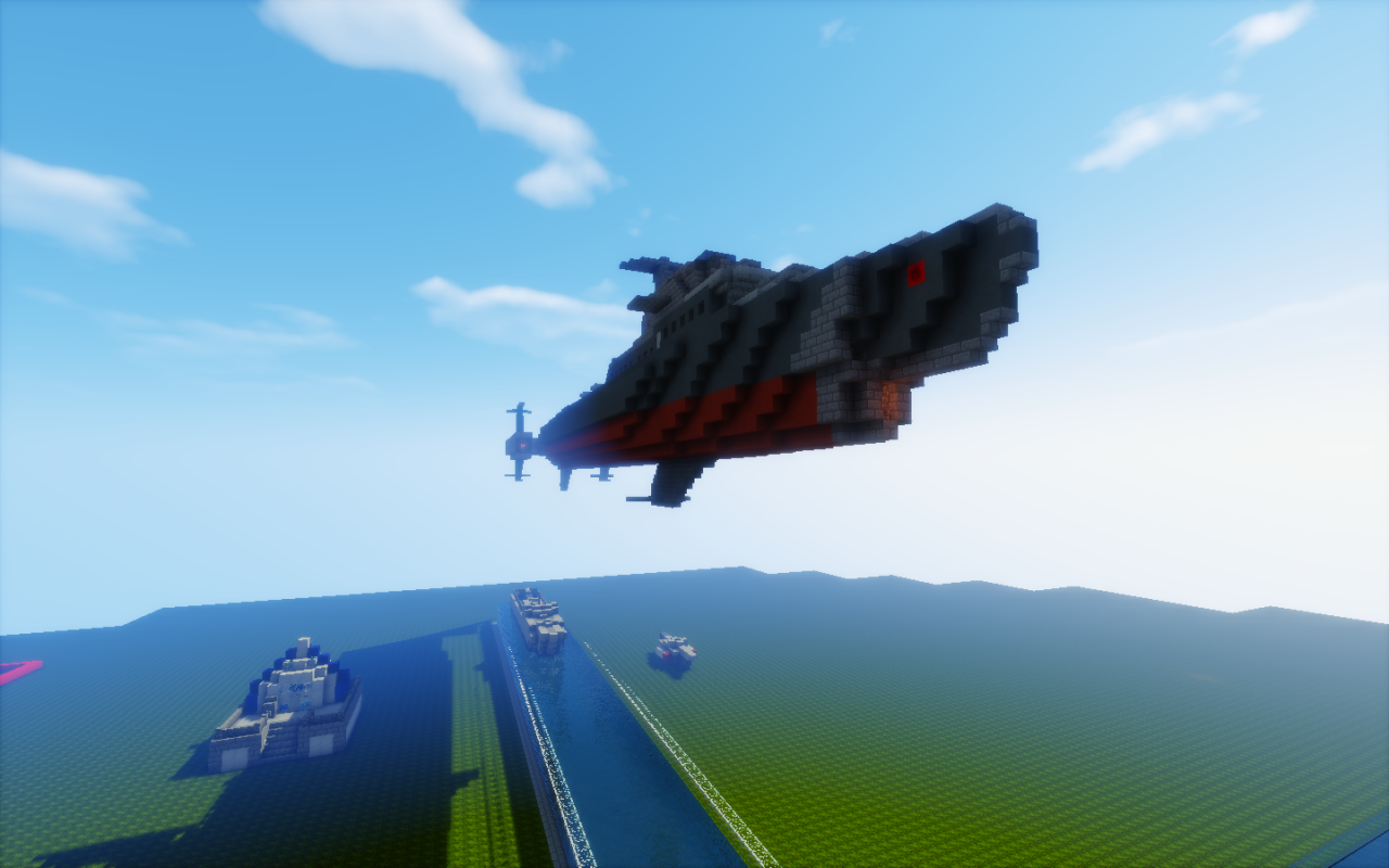 Foton class space destroyer Minecraft Map