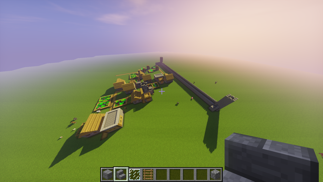 Upgraded pnj village Minecraft Map