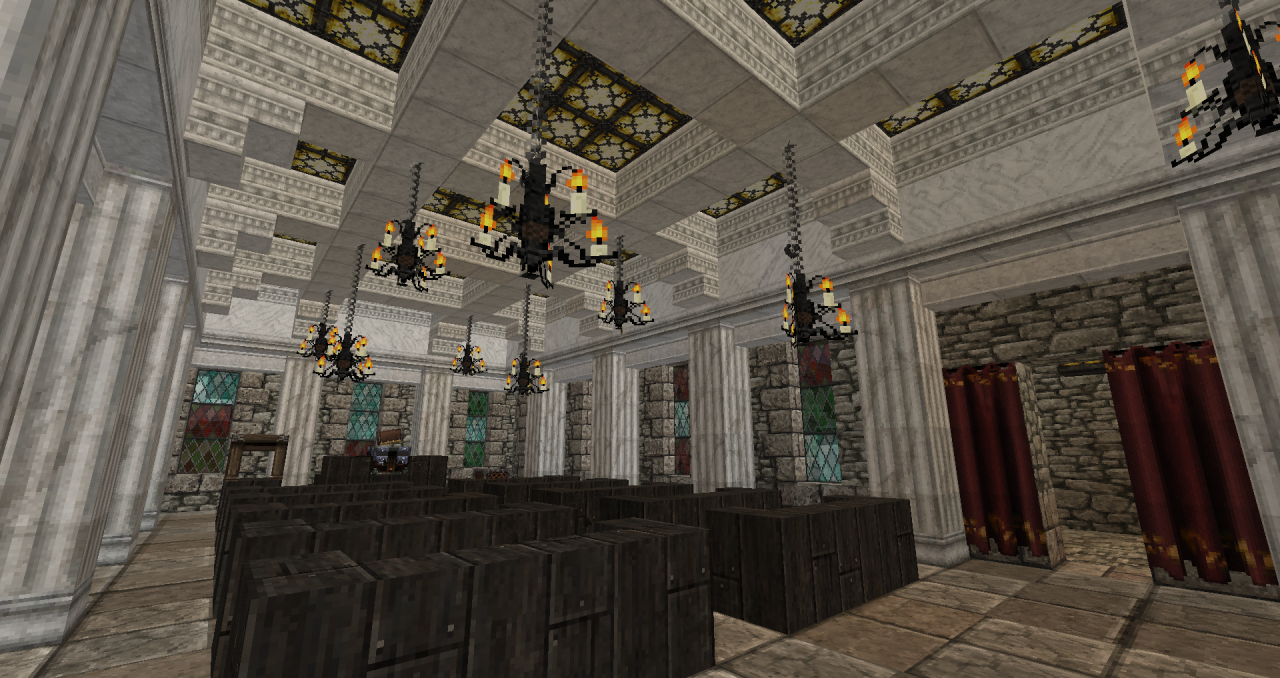 Improved Village ( With Conquest Mod ) Minecraft Map