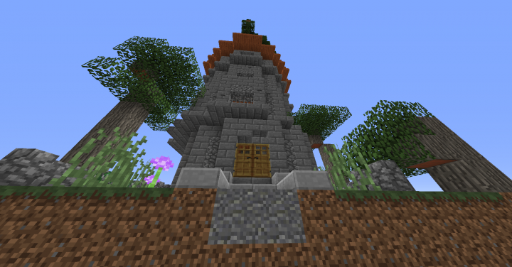 Acacia Tower One Chunk [90%] Minecraft Map