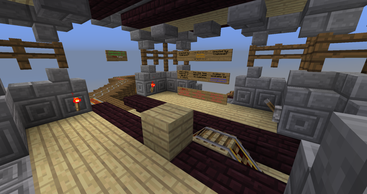 SPOOKY SEASONS! - Halloween Rollercoaster Minecraft Map