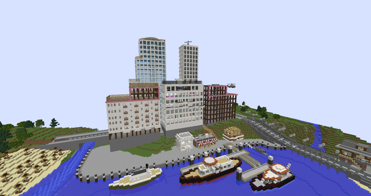 Harbour City Project Minecraft Map