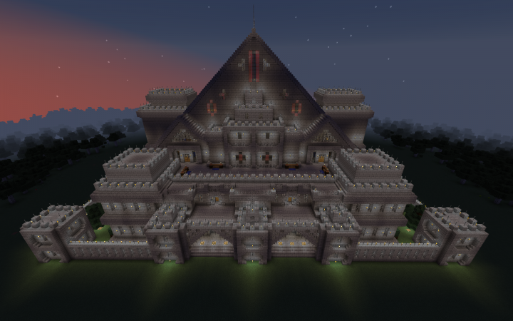 Huge Castle Minecraft Map