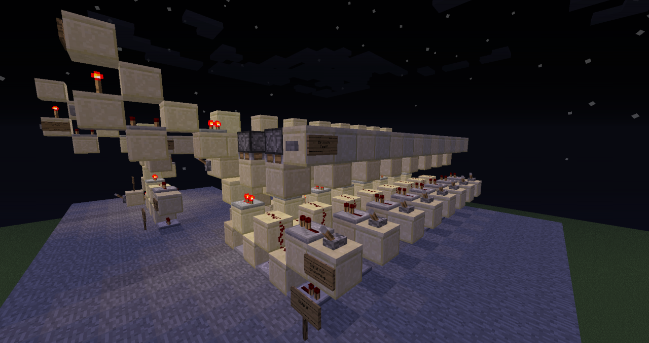 Simple, small, expandable branching binary counter(PROGRAM COUNTER ...