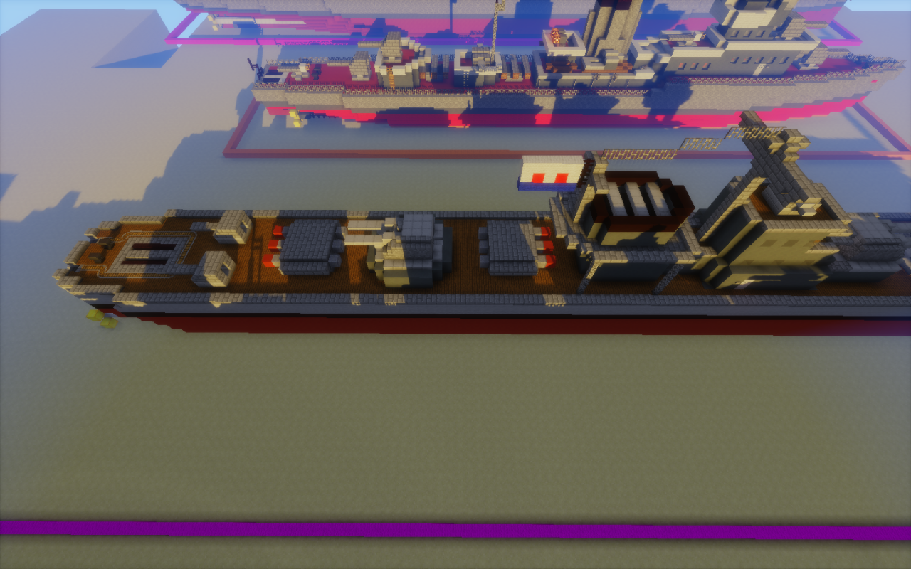 Pravda class destroyer Minecraft Map