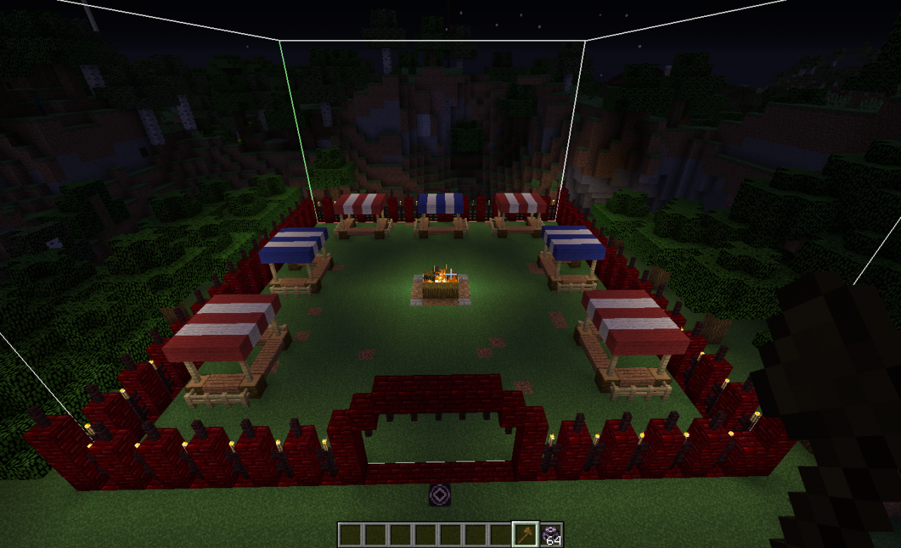 Structure Block Fair Ground (Event Grounds) Minecraft Map