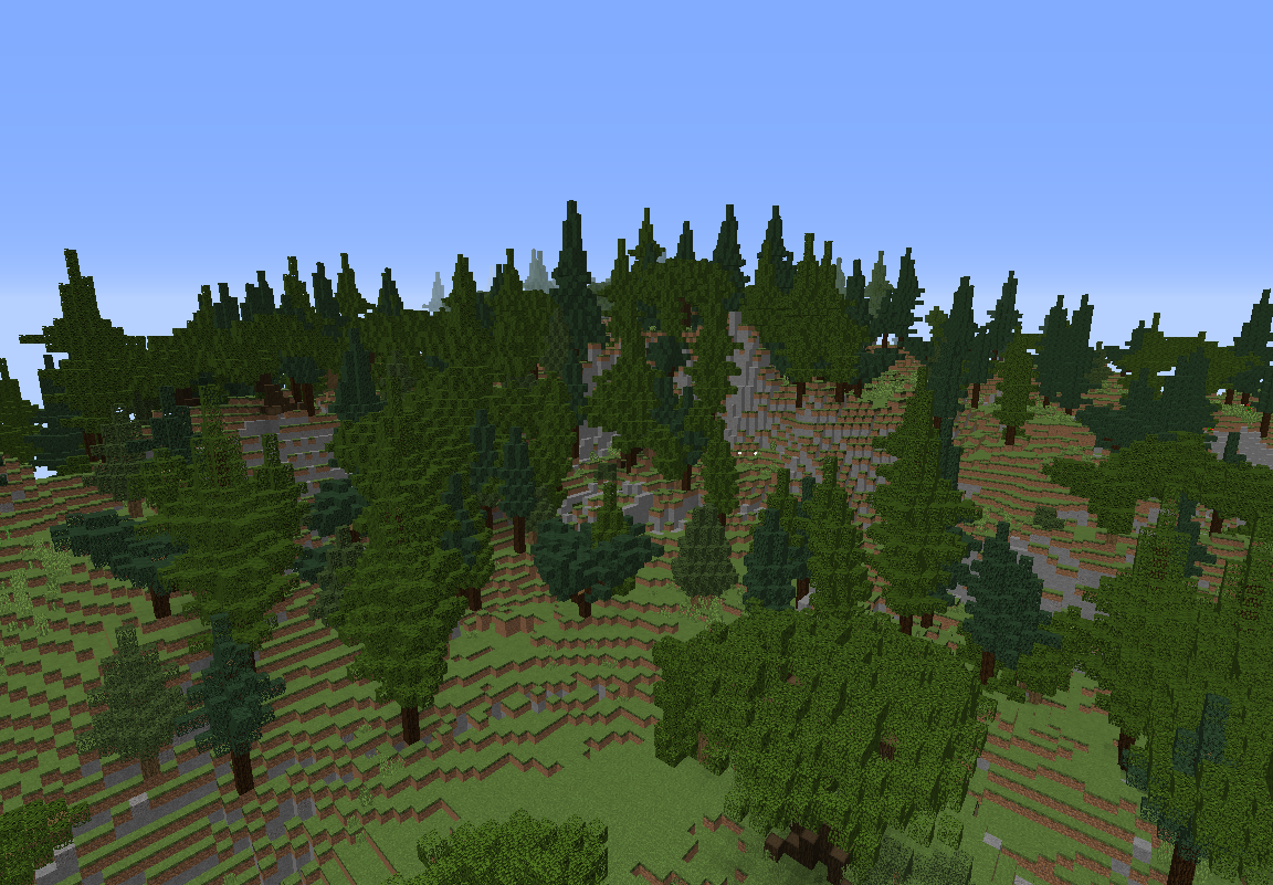 Custom terrain map Minecraft Map