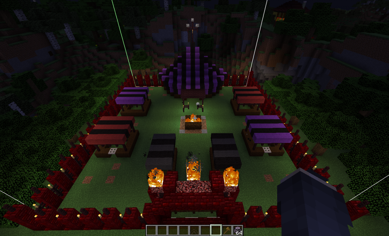 Structure Block Fair Ground (Event Grounds) Minecraft Map