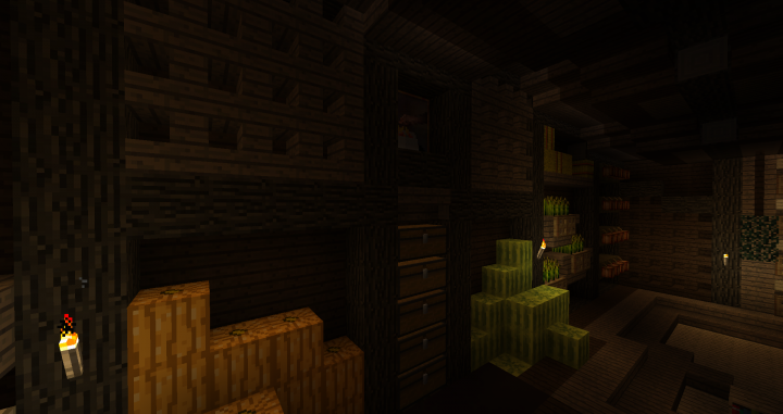 #2Rooms: medieval kitchen Minecraft Map