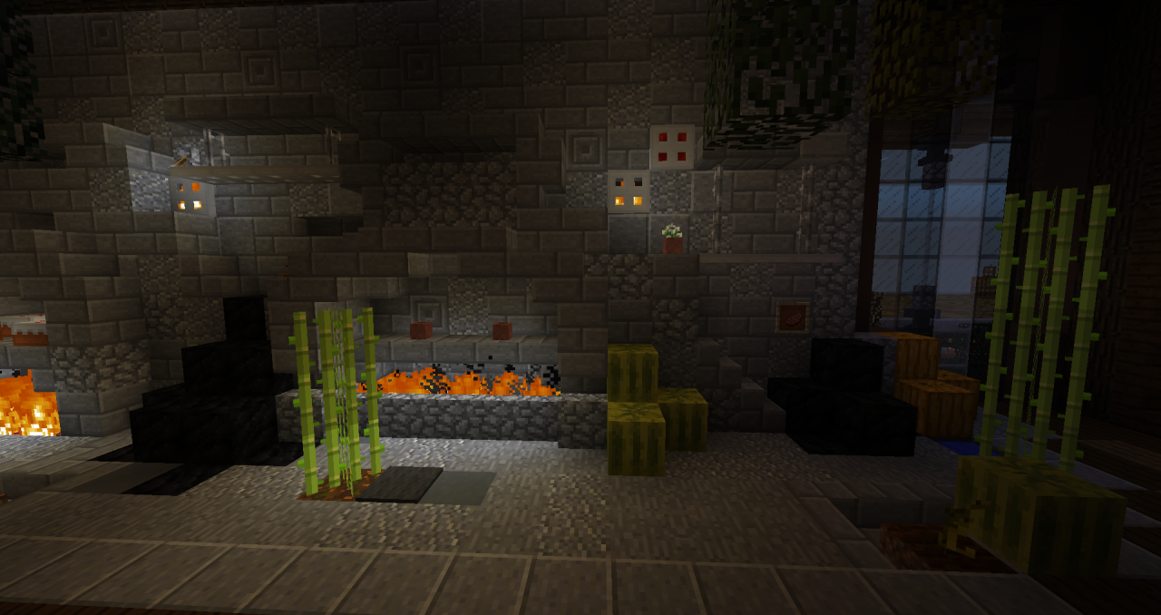 #2Rooms: medieval kitchen Minecraft Map