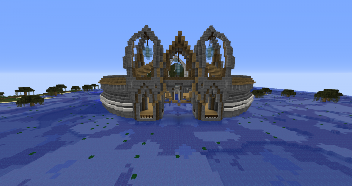 The great Mud Palace Minecraft Map