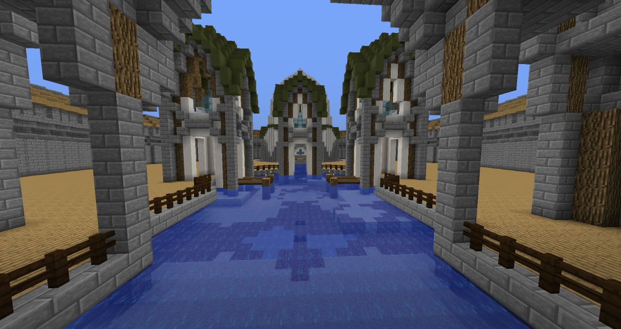 The great Mud Palace Minecraft Map