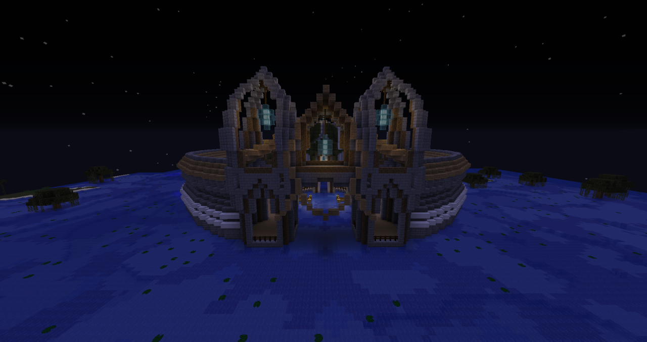 The great Mud Palace Minecraft Map