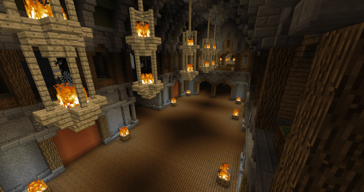 Helms Deep Minecraft Map