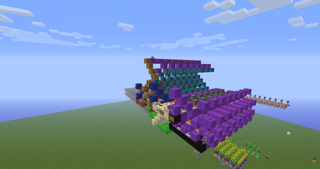 Program counter with branching and return Minecraft Map