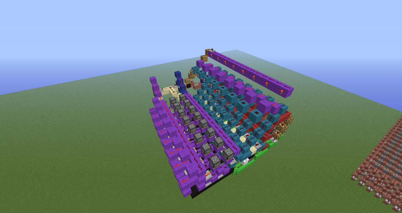 Program counter with branching and return Minecraft Map