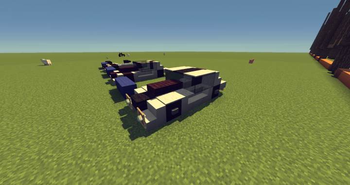 How to build ... Basic car Minecraft Map