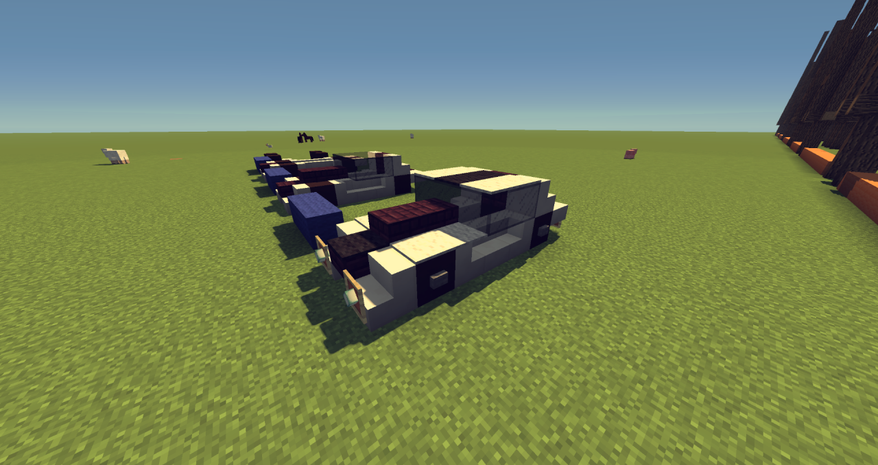 How to build ... Basic car Minecraft Map