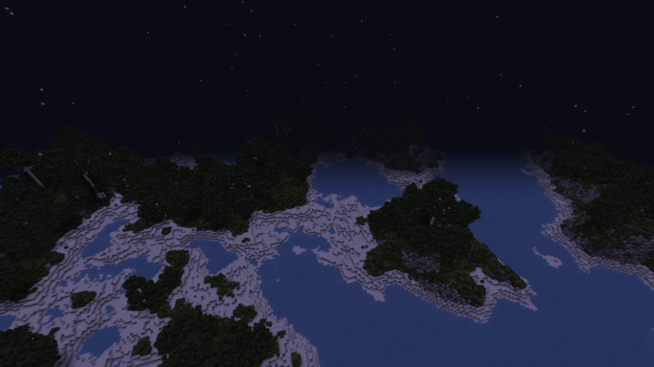 Spruce Woods - 1K * 1K Map Minecraft Map