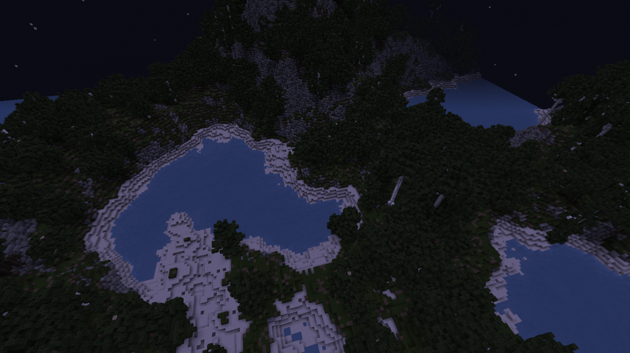 Spruce Woods - 1K * 1K Map Minecraft Map