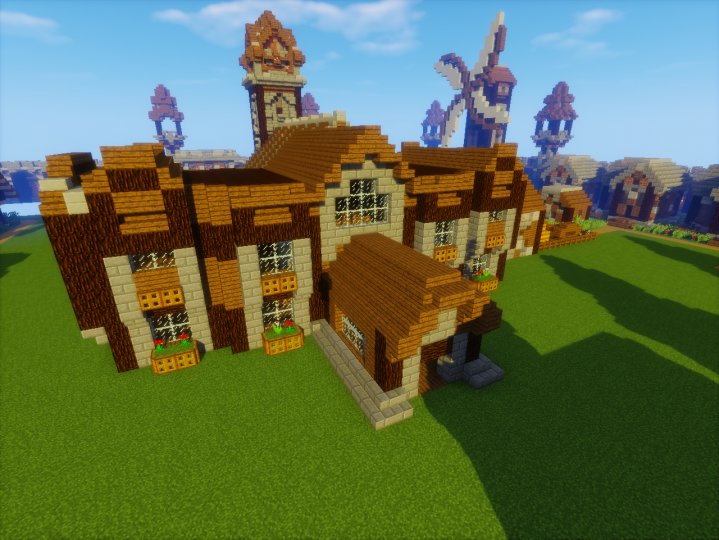 Village - With redstone features Minecraft Map