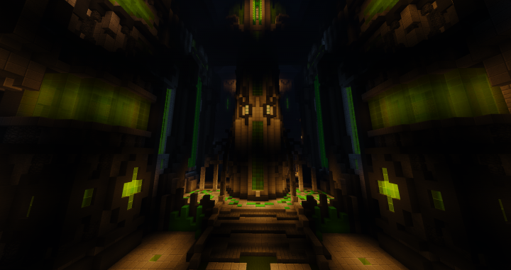 Sustainable Alien planet - Cosmos Hub Minecraft Map