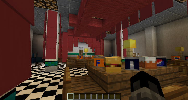 Samgladiator's FNaF New Gameode (FNaF Nightmare NEW) Minecraft Map