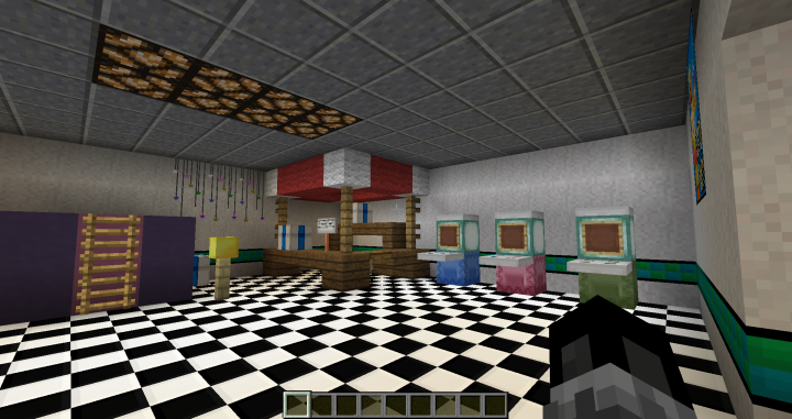 Samgladiator's FNaF New Gameode (FNaF Nightmare NEW) Minecraft Project