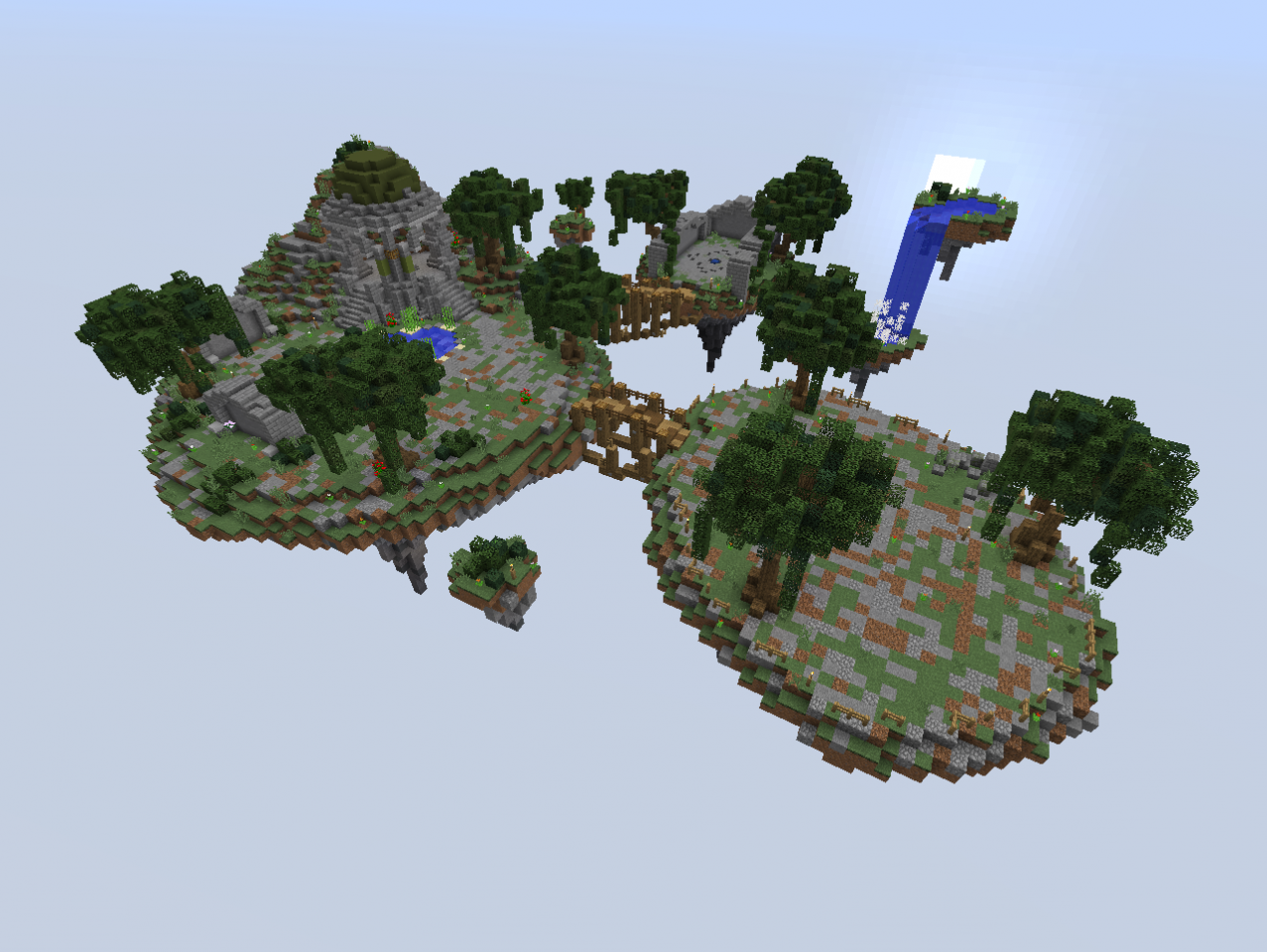 Skyblock Spawn by Team Naturya Minecraft Map