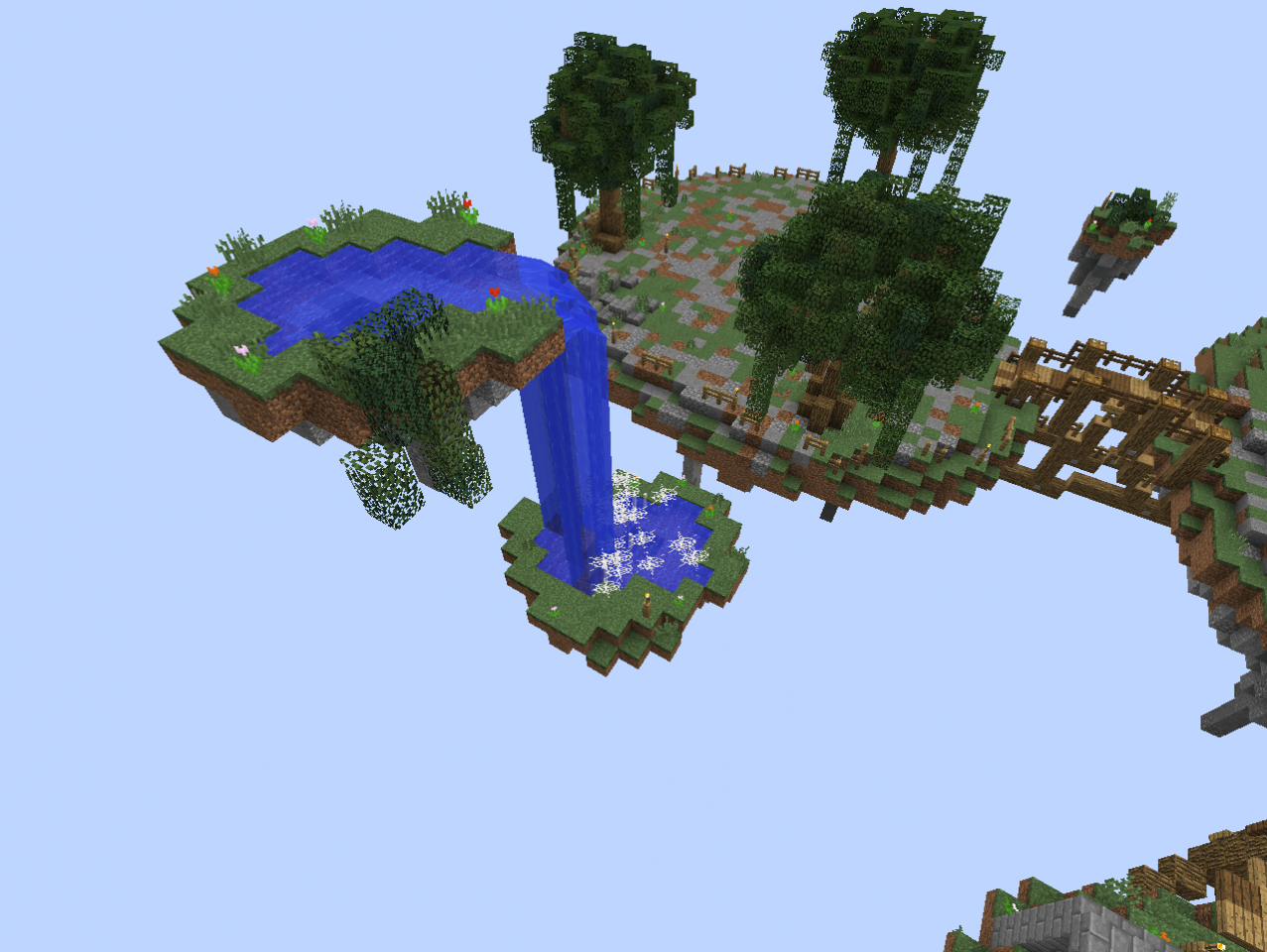 Skyblock Spawn by Team Naturya Minecraft Map