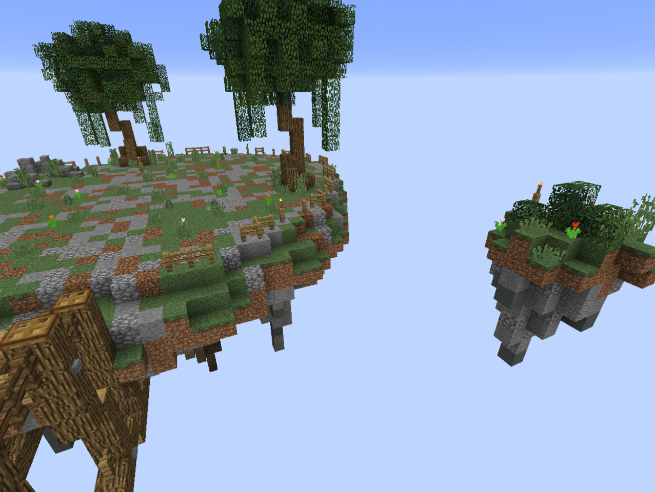 Skyblock Spawn by Team Naturya Minecraft Map