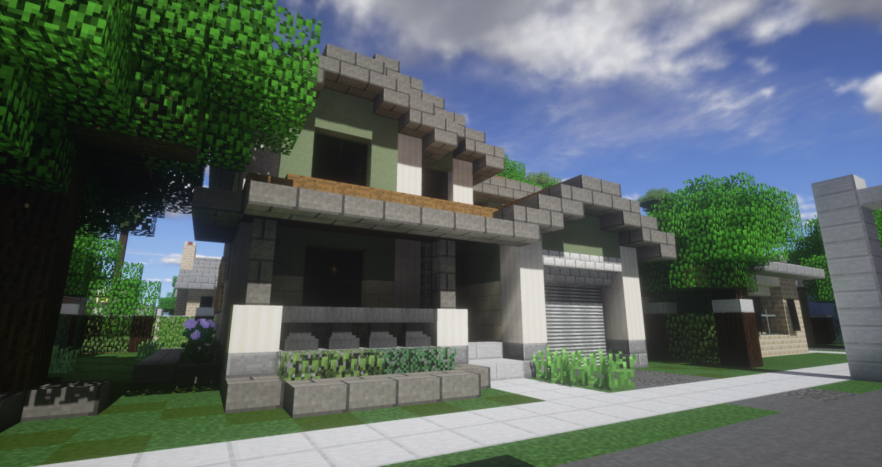 18x18 Suburban house - Greenfield Minecraft Map