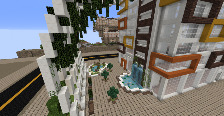 Union Bank Building Minecraft Map