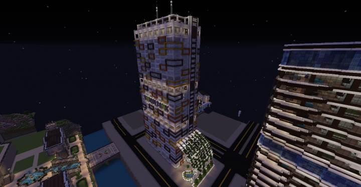 Union Bank Building Minecraft Map