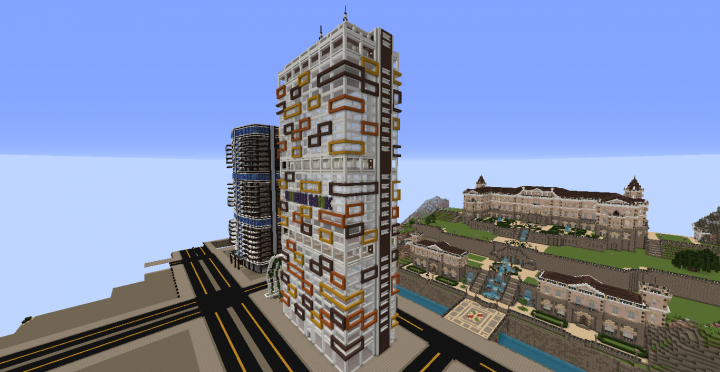 Union Bank Building Minecraft Map