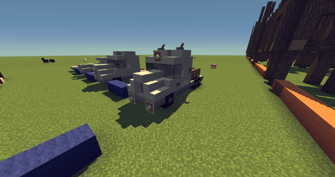 How to build ... Pick-up truck Minecraft Map