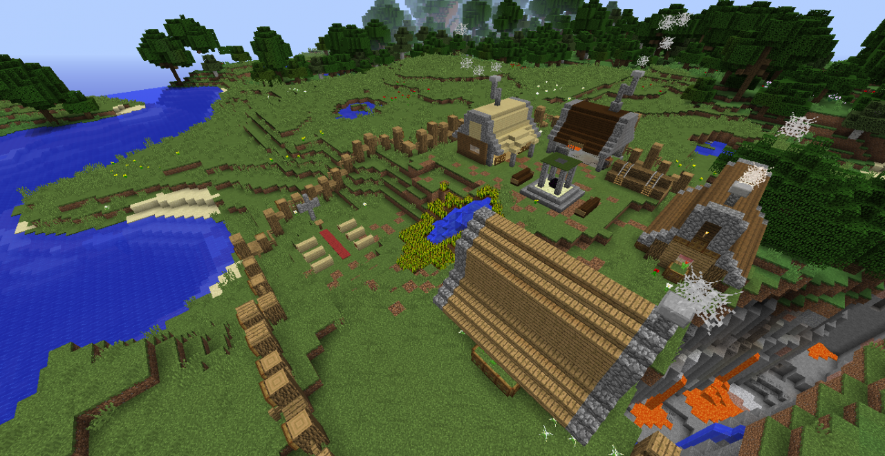 Village Minecraft Map