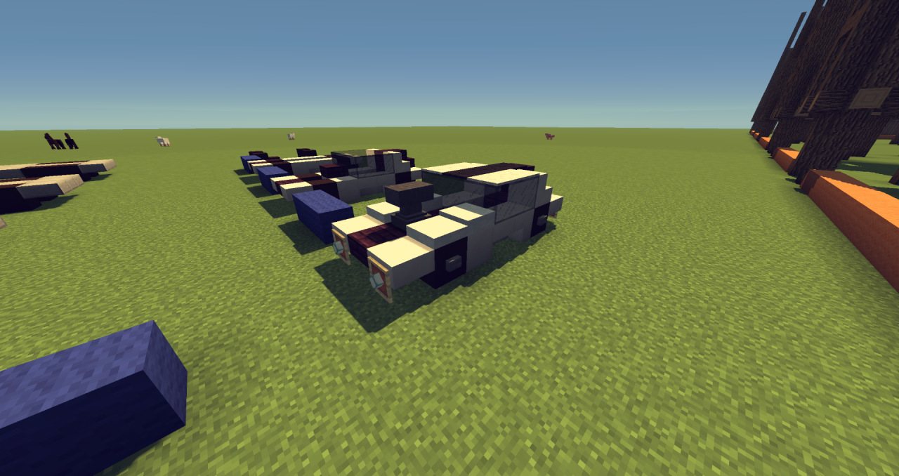 How to build ... muscle car Minecraft Map