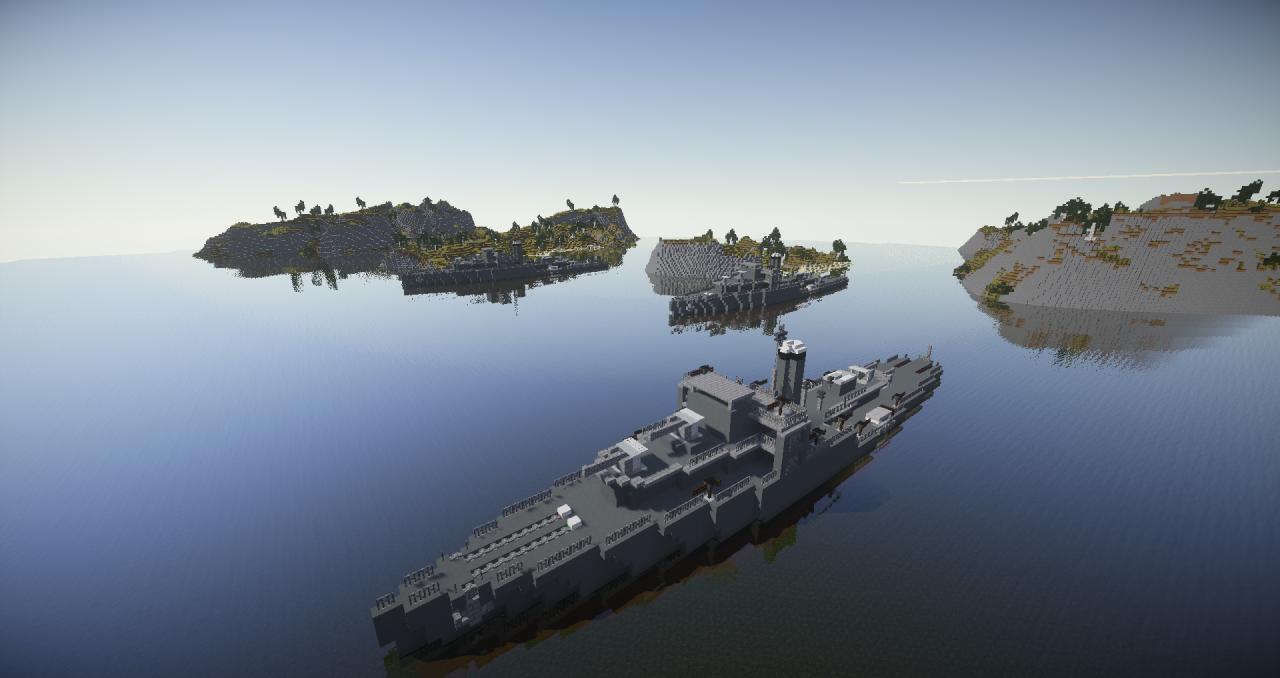 Ocean Class Frigate Minecraft Map