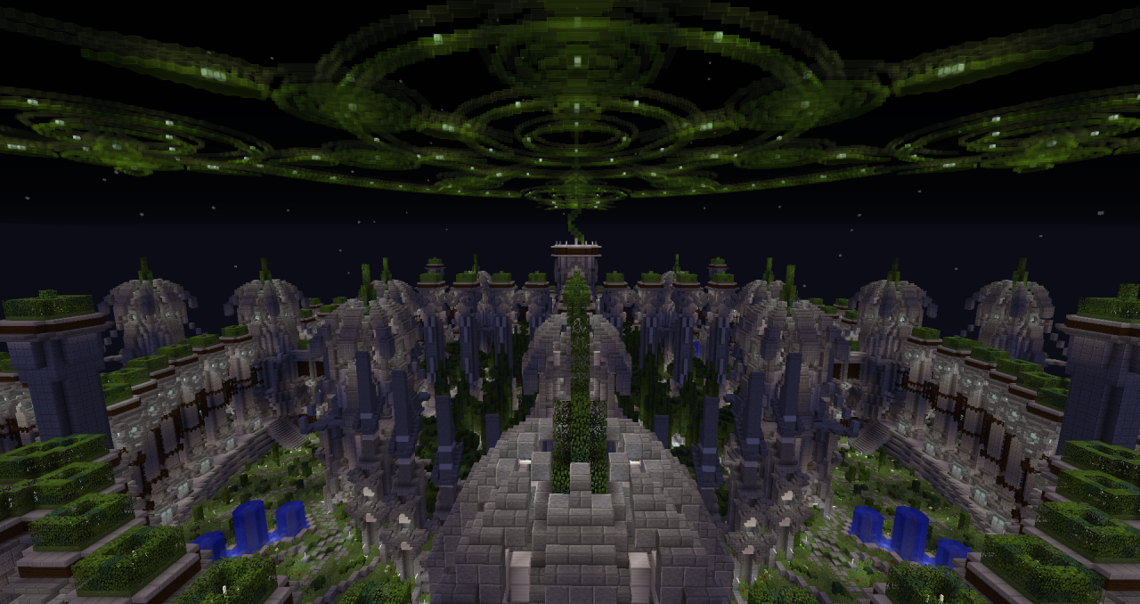 Green Monument Minecraft Map