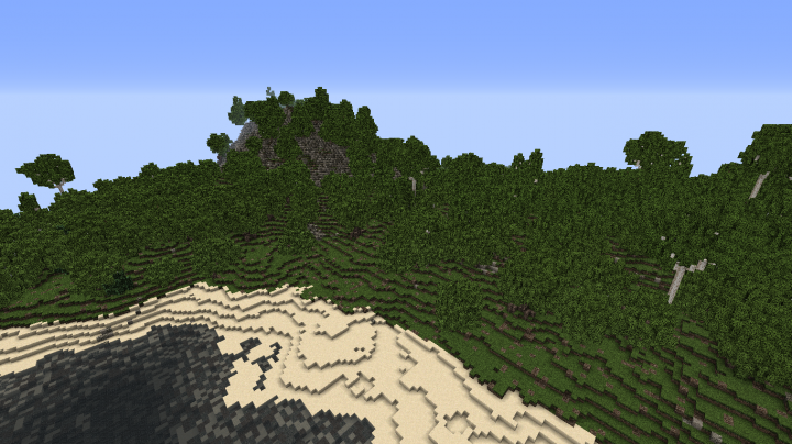 2K Map - Mountainous Forest Minecraft Map