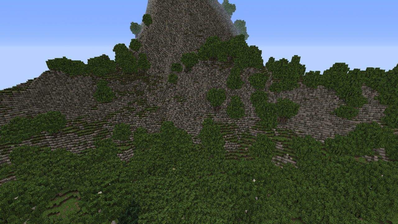 2K Map - Mountainous Forest Minecraft Map