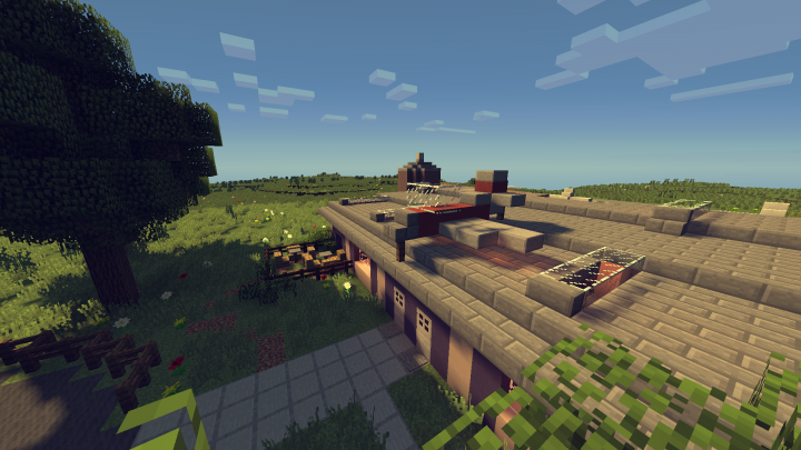 small airfield Minecraft Map