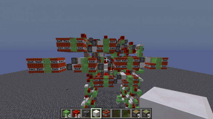 proto type redstone mech Minecraft Map